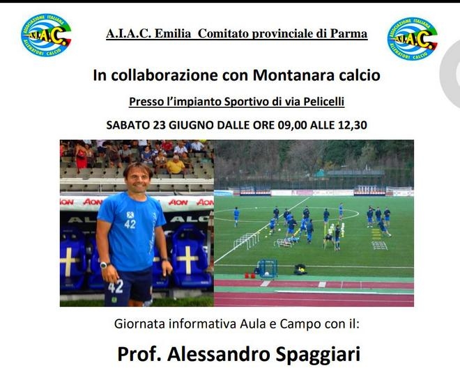 AIAC E MONTANARA: GIORNATA INFORMATIVA AULA E CAMPO